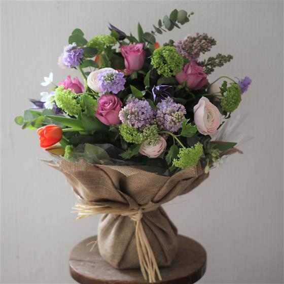 Hessian Wrap Florist of Lichfield